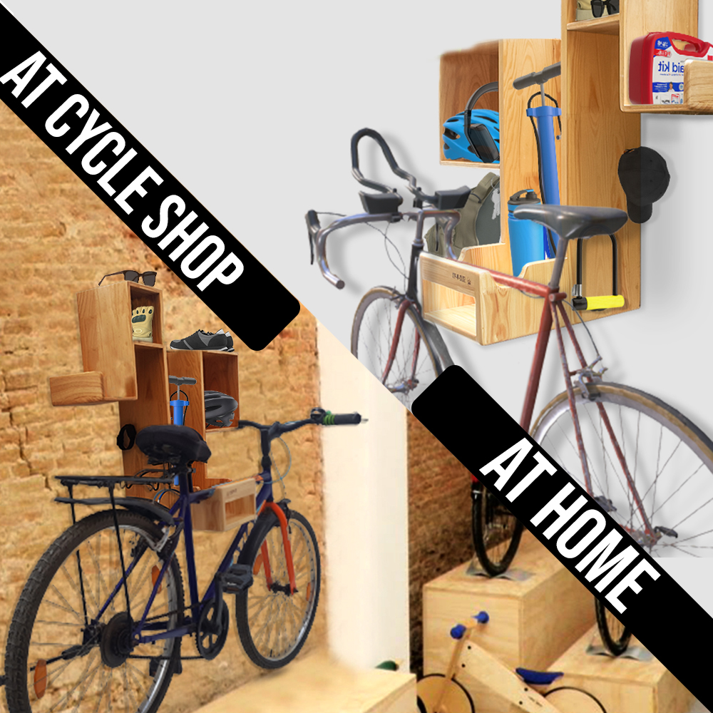 The Ultimate Space-Saving Solution for Organized Bicycle Owners : Wall ...